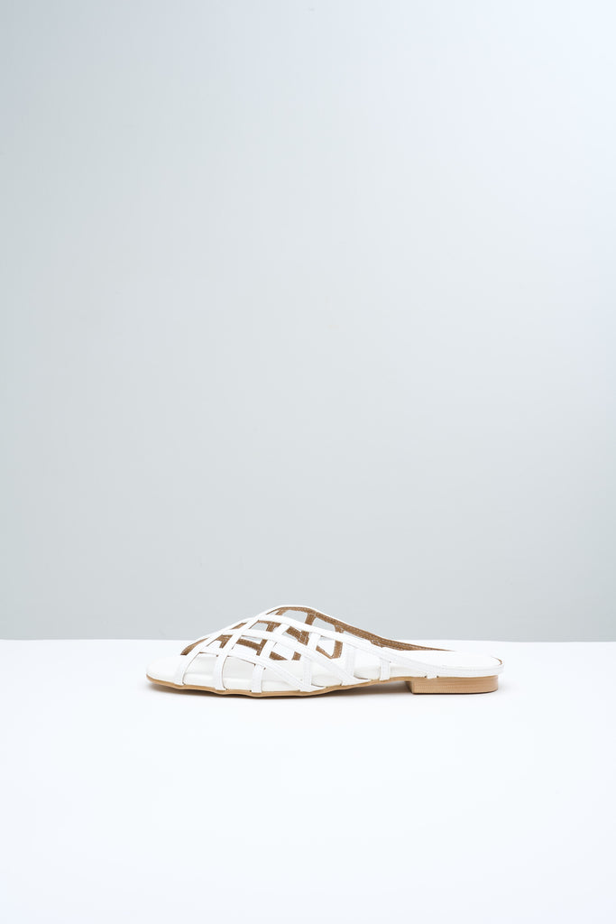 EVA Sandal White Croc – KULET